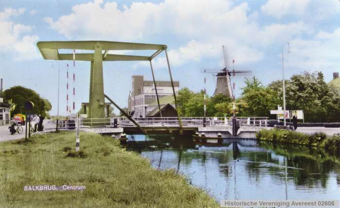 Balkbrug (foto 02606 uit de beeldbank Historische Vereniging Avereest)
